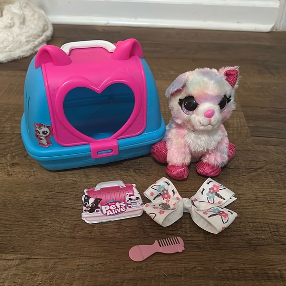 Zuru | Toys | Pets Alive Zuru Cat With Cage And Accessories Works ...